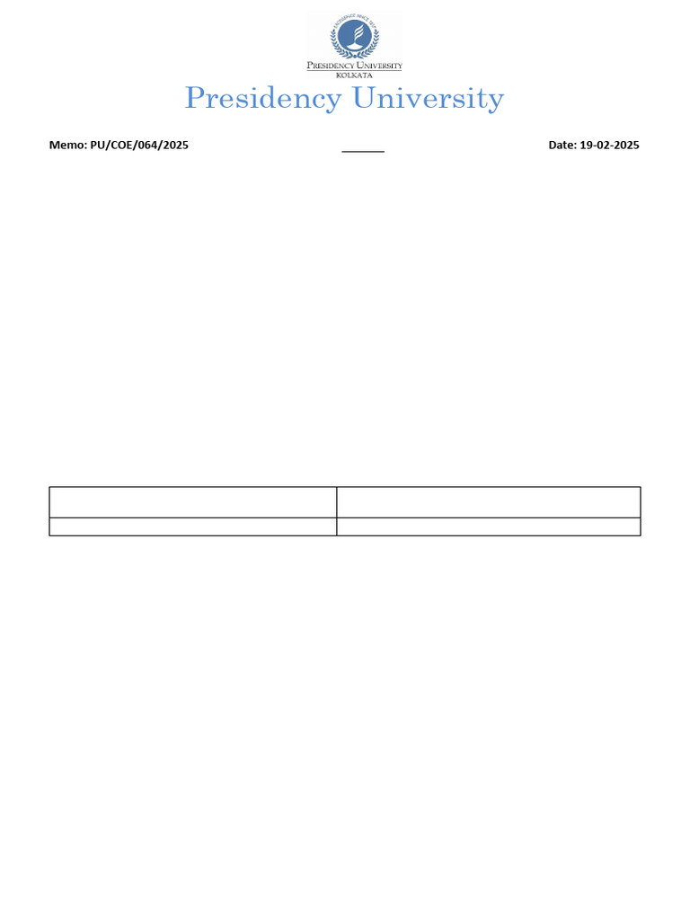 Notice 064-25 - PPR Application For Odd Sem 2024-2025 | PDF