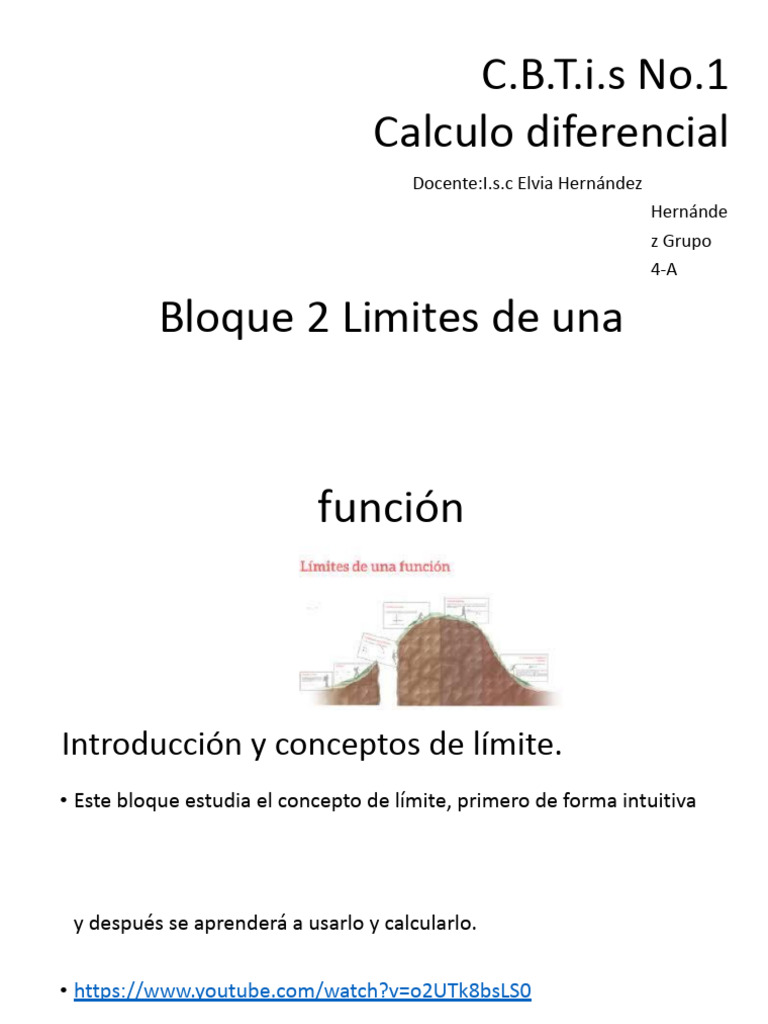 Ejemplos de límites en cálculo | PDF | Matemática Elemental | Funciones ...