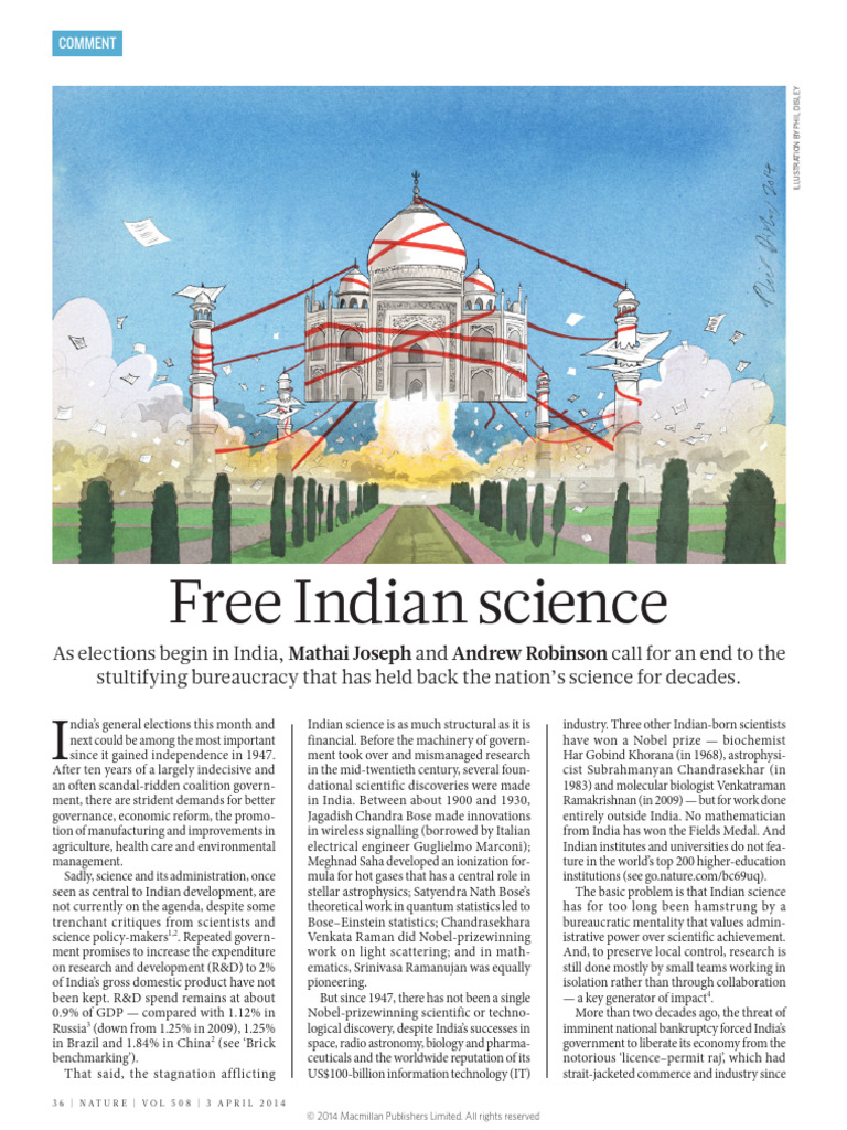 Reviving Indian Science: Overcoming Bureaucracy | PDF | Science ...