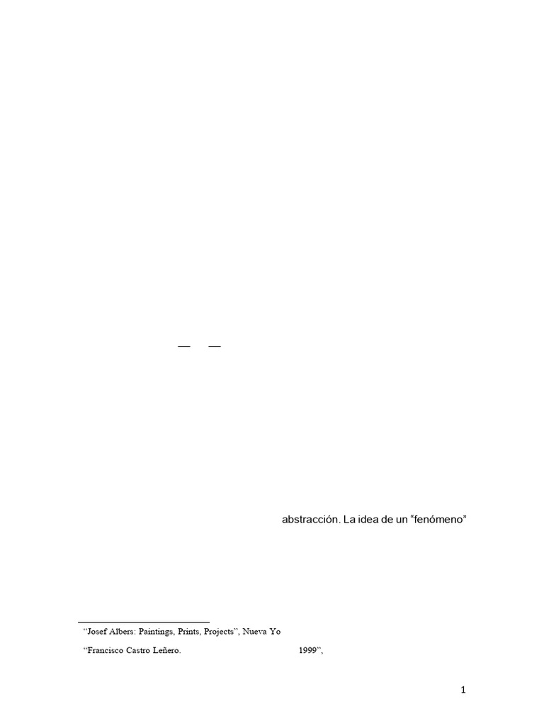 Francisco Castro Leñero: Belleza Abstracta | PDF | Dibujo | Pinturas