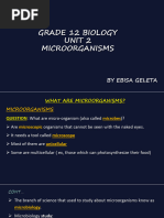 [Biol 12] Unit 2 - Microorganisms (Part 1) (2) | PDF | Bacteria | Cell ...