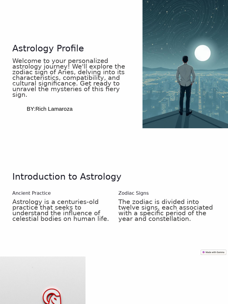 Astrology Profile | PDF