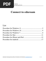 Connecting Your Android Device To Eduroam | PDF | Android (Operating System) | Google Play