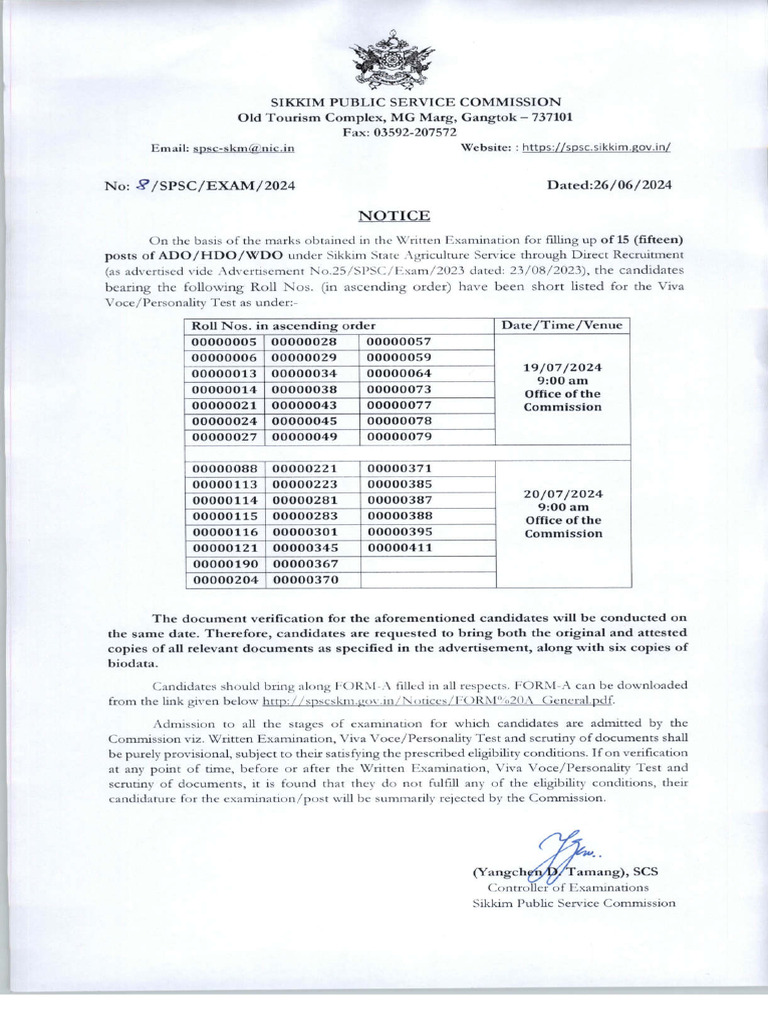 ADO_WDO_HDO_Viva_Notice_26_06_2024 | PDF