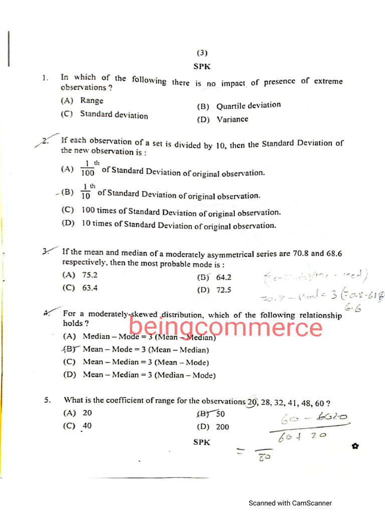 Quantitative Aptitude Exam Paper September 24 | PDF
