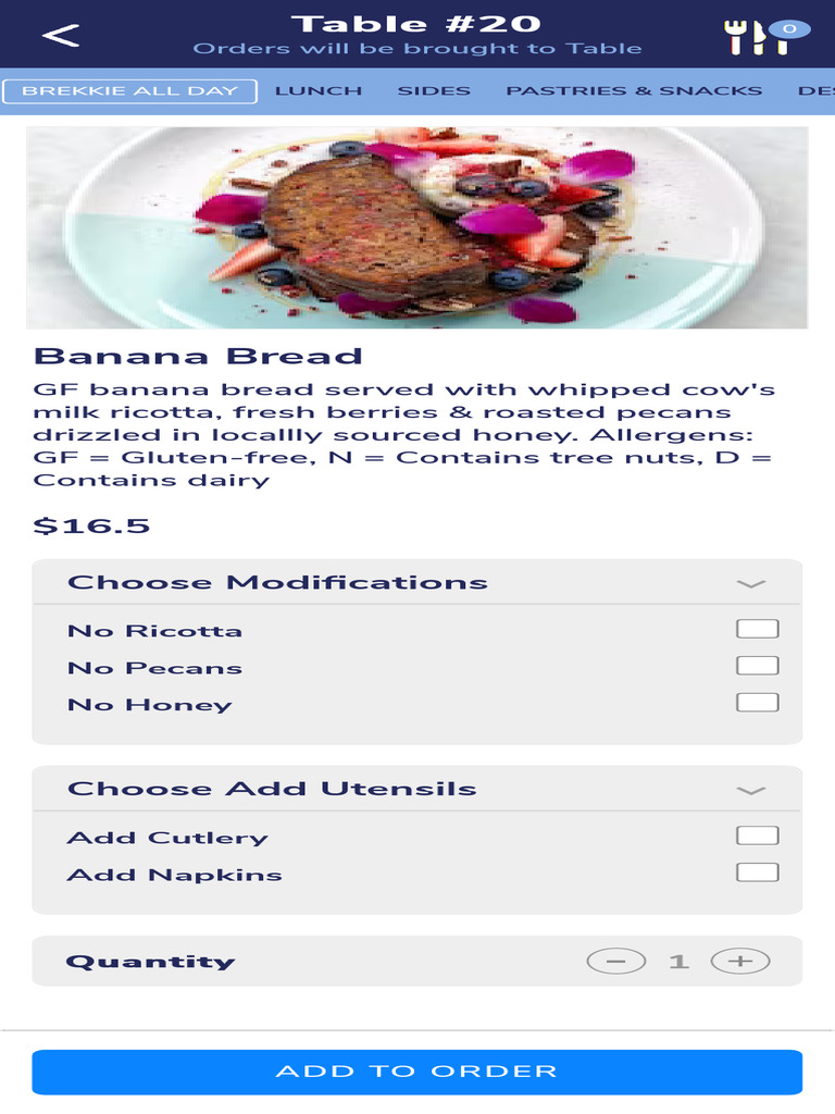 Bluestone Lane Sunday Menu PDF | PDF