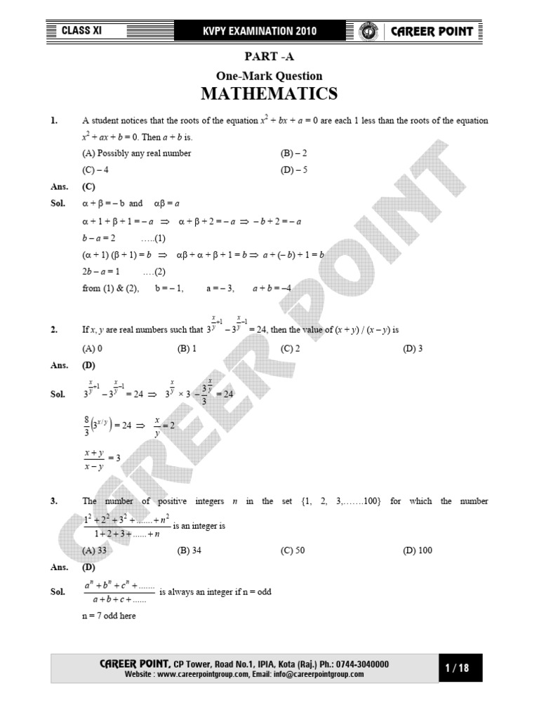 IJSO Olympiad Mathematics Solutions | PDF