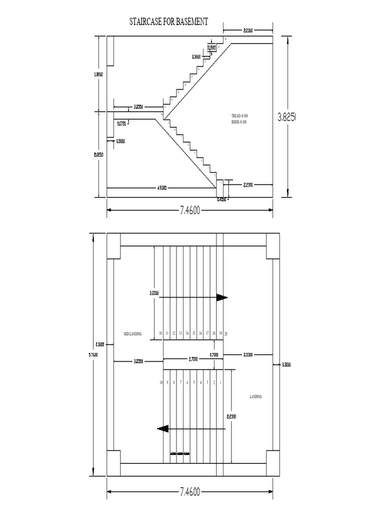 Staircase New Plan | PDF