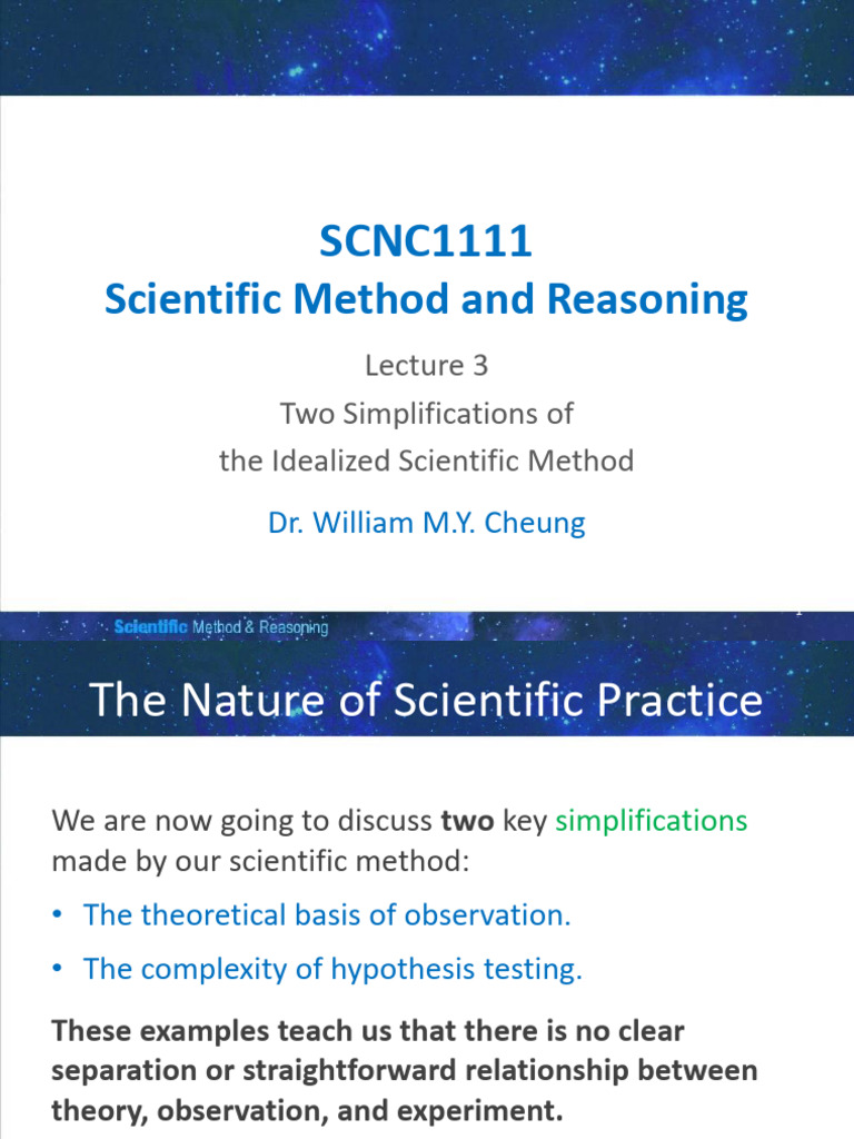 Lecture3 Simplifications | PDF | Planets | Theory
