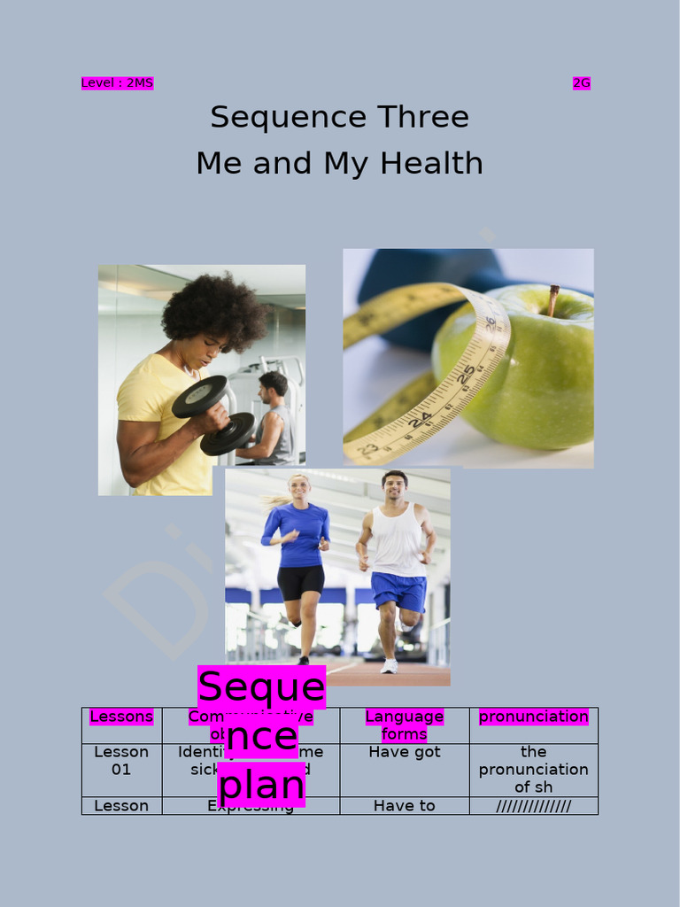 Health Awareness and Language Skills | PDF | Vocabulary | Lesson Plan