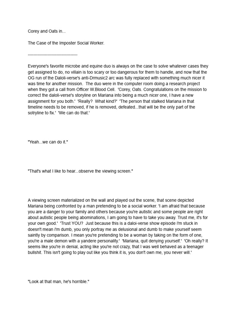 Corey and Oats in (8) | PDF