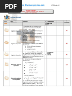 Grade 12 Mathematics Annual Teaching Plan | PDF | Trigonometry ...