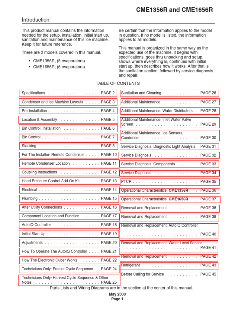Cm1356rm Manual | PDF | Capacitor | Pipe (Fluid Conveyance)