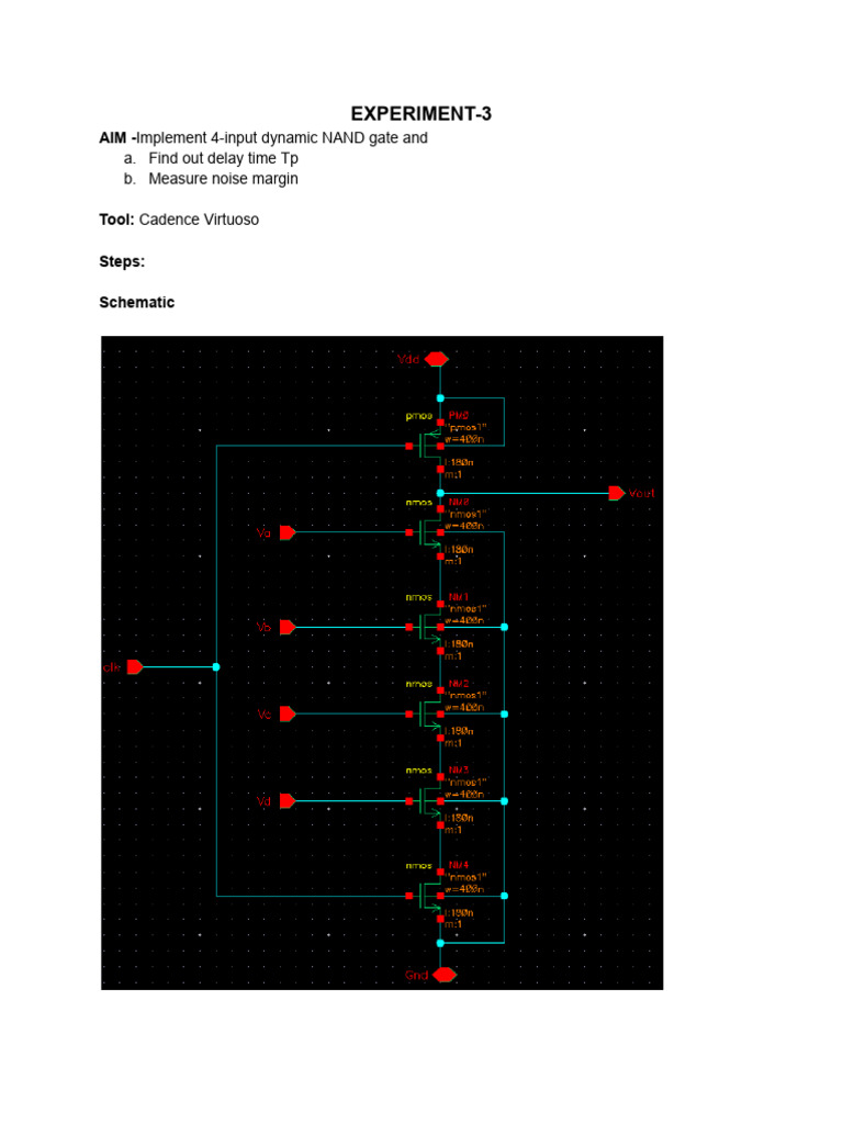 Vlsi Design Experiments - Ronak | PDF