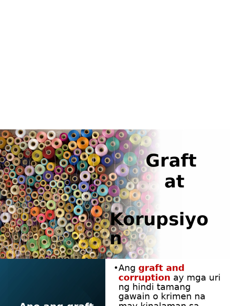 Graft and Corruption | PDF