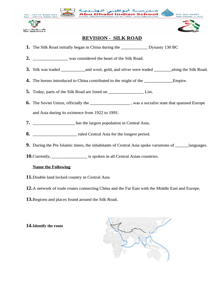 Silk Road: History and Impact Overview | PDF