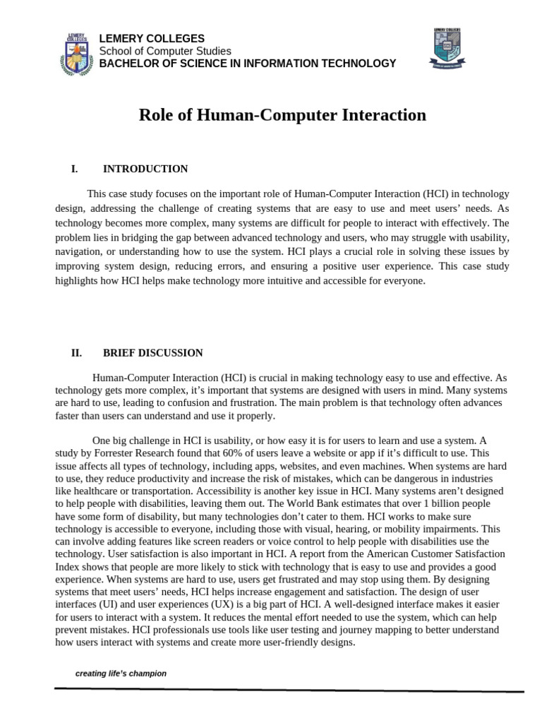 Case Study1 | PDF | Human–Computer Interaction | Usability