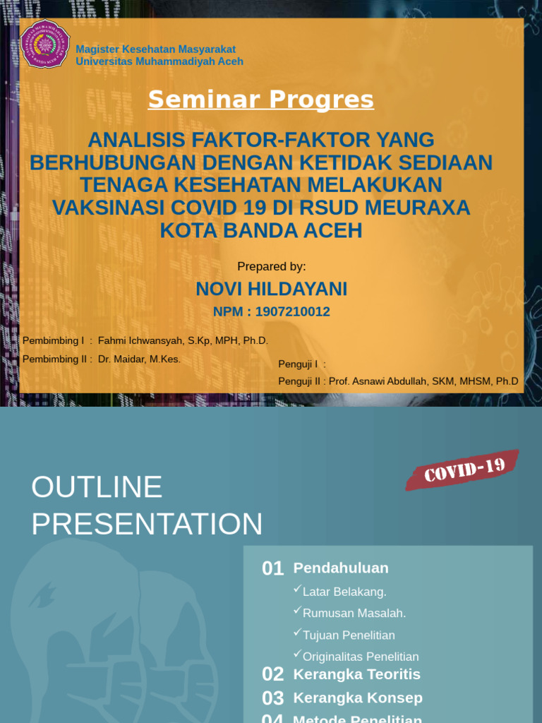 Tesis Presentasi Progress | PDF