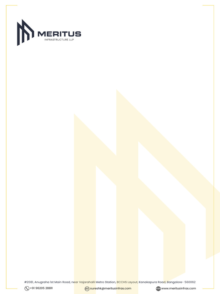 Revised Logo Letterhead - MeritUs | PDF