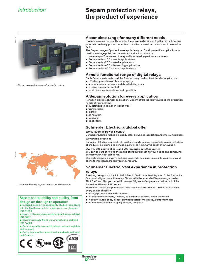 Sepam10en_int | PDF | Relay | Electrical Engineering