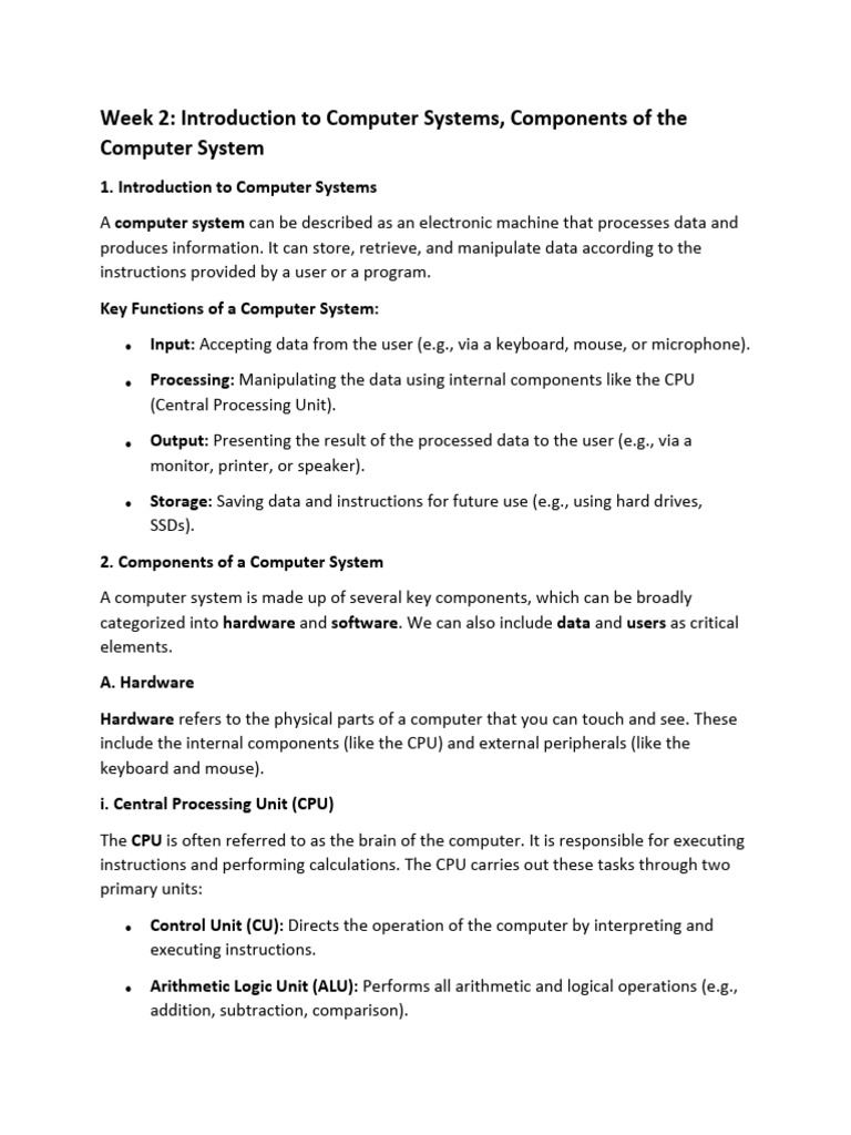 cos101 | PDF | Computer Data Storage | Operating System