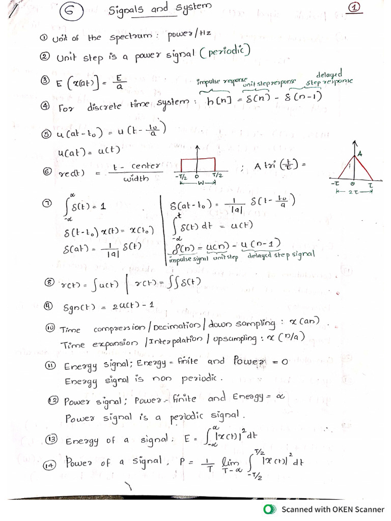 Signals and Systems | PDF