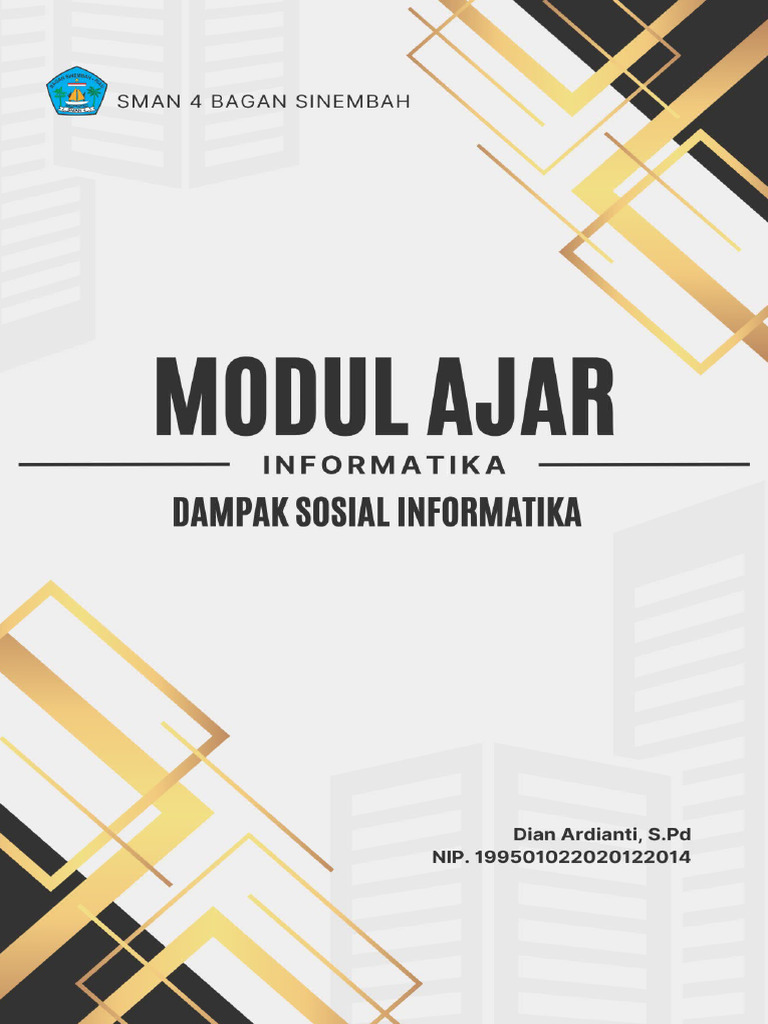 PMM - MODUL DAMPAK SOSIAL INFORMATIKA | PDF