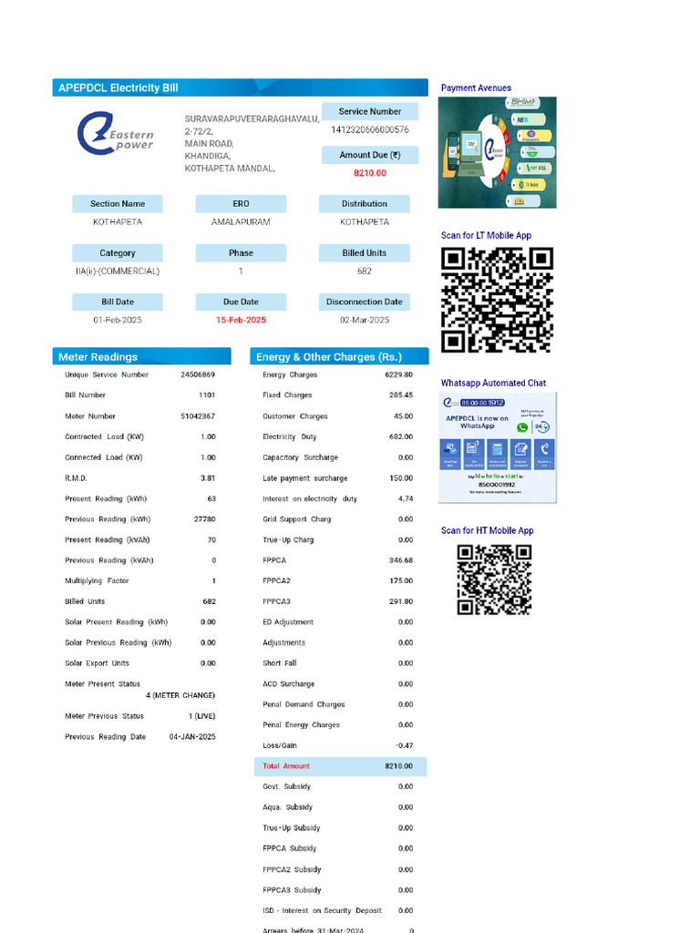 Ebill | PDF