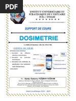 Dosimétrie et Radioprotection Essentielle | PDF | Dose absorbée ...