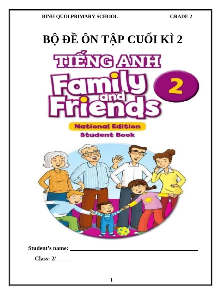 5. GRADE 2- BỘ ĐỀ ÔN CK2 | PDF