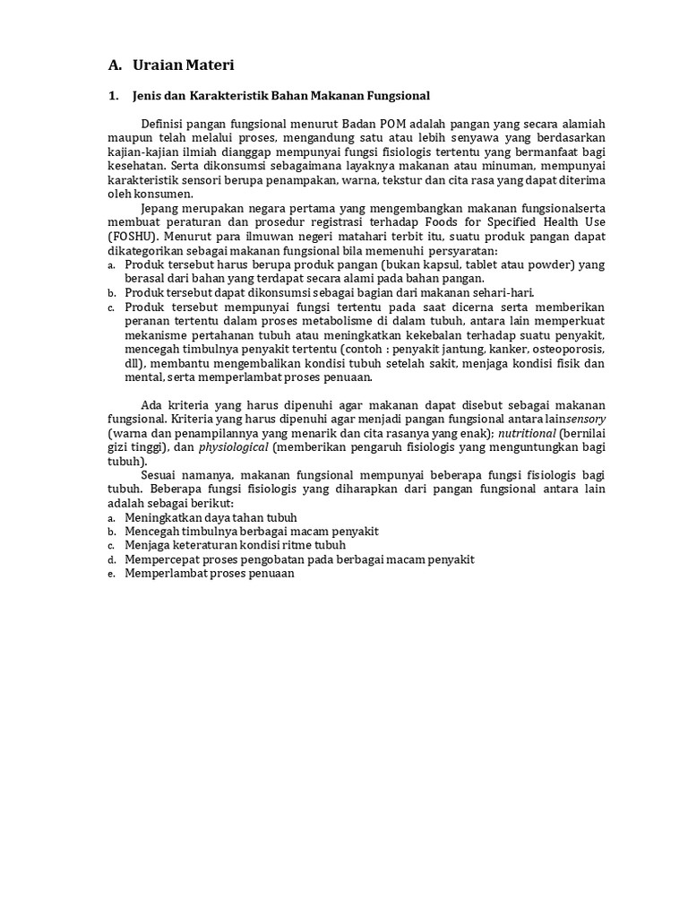 Uraian Materi KD 3.7 | PDF