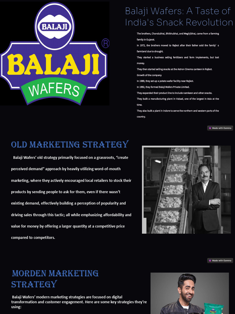 Balaji Wafers a Taste of Indias Snack Revolution (2) | PDF | Marketing ...