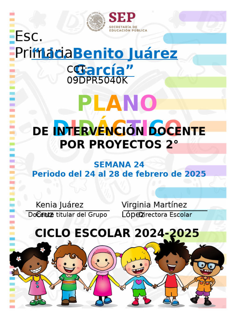 2° Darukel Sem24 Planeación Proyectos 24-25 | PDF | Escuelas | Aprendizaje