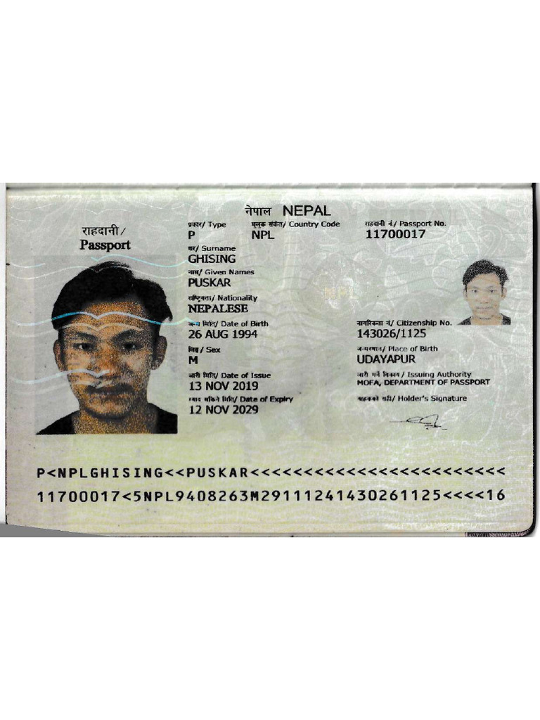 Puskar Ghising PP Front | PDF