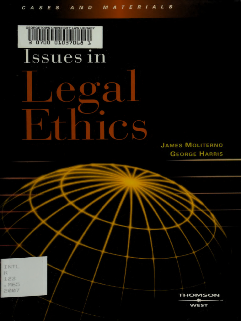 Issues In: James Moliterno George Harris | PDF | Lawyer | Common Law