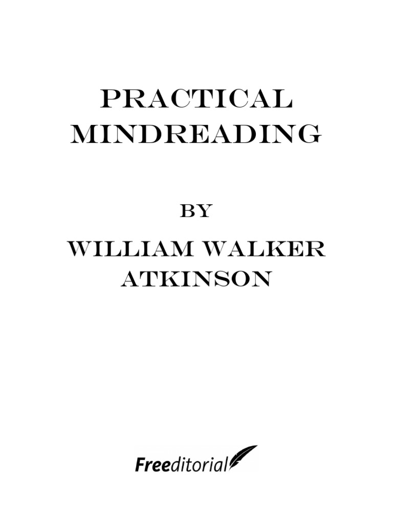 Practical Mindreading | PDF | Mind | Telepathy
