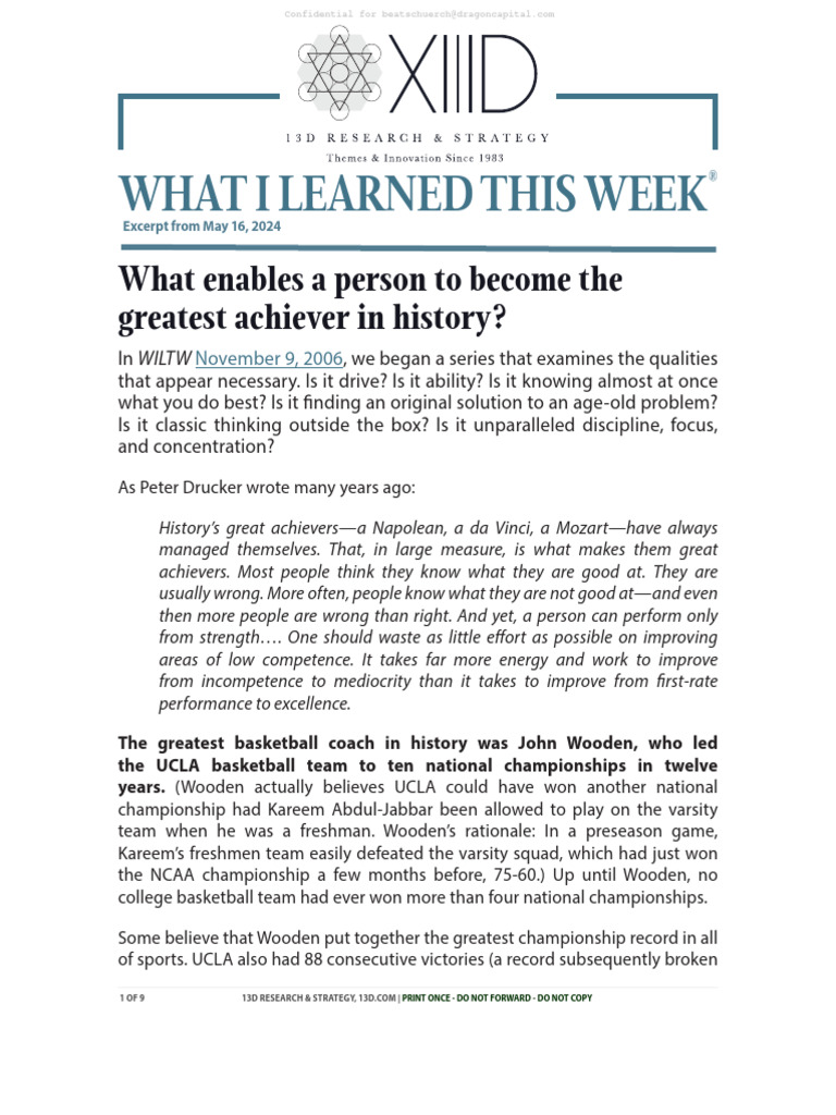 WILTW 2024-05-16 E07 What Enables A Person To Become The Greatest ...