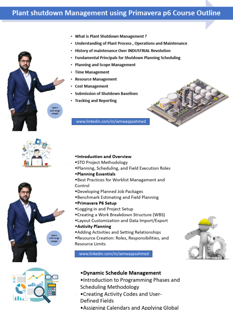 Plant Shutdown Management Course Guide | PDF | Performance Indicator ...