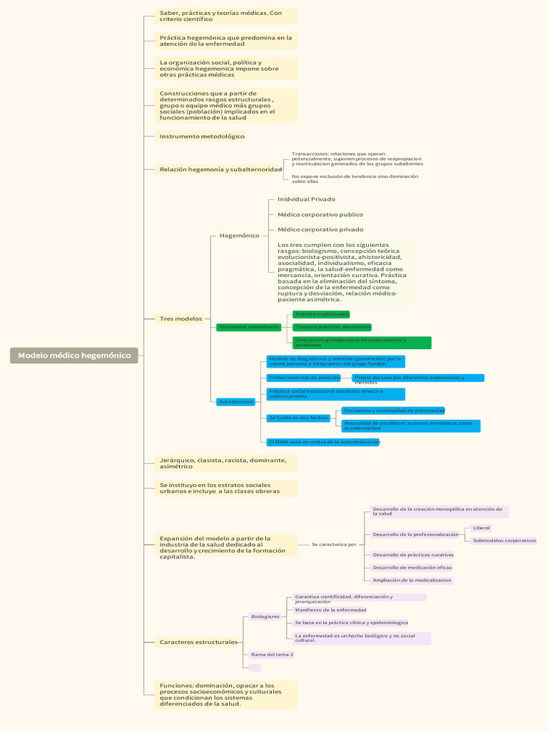 Modelo Médico Hegemónico | PDF