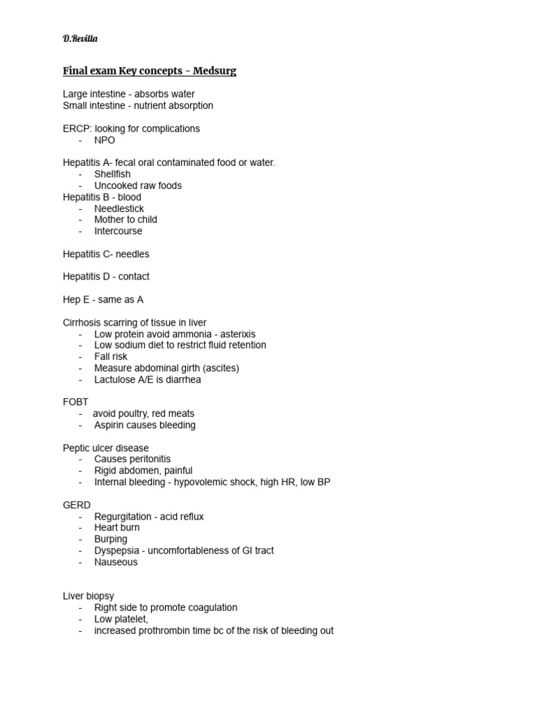 Med Serg Final | PDF | Tuberculosis | Chronic Obstructive Pulmonary Disease
