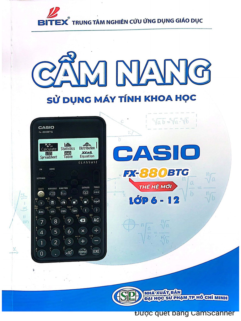 CASIO FX-880 BTG CHƯƠNG I GIỚI THIỆU | PDF