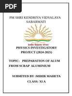 Certificate and Acknowledgement Class 12th Project | PDF