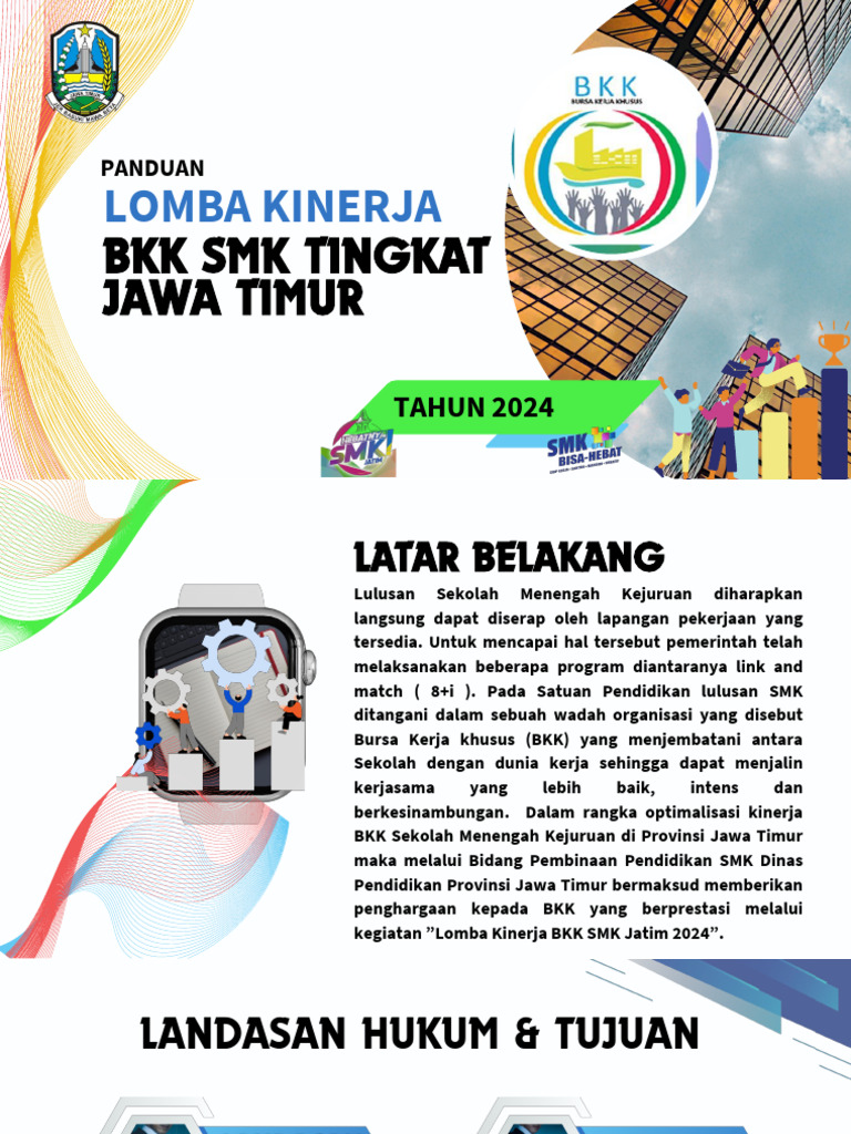 Preview Panduan Lomba Kinerja BKK 24 | PDF
