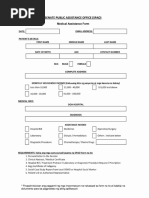 Fillable - New Medical Assistance Form - 111522 | PDF