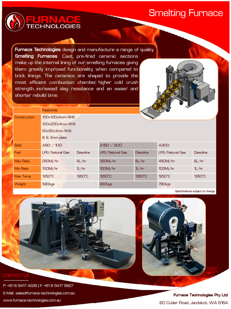 Smelting Furnace | PDF | Metals | Materials