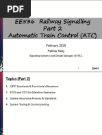 CBTC Systems Overview and Standards | PDF | Rail Transport | Rail ...
