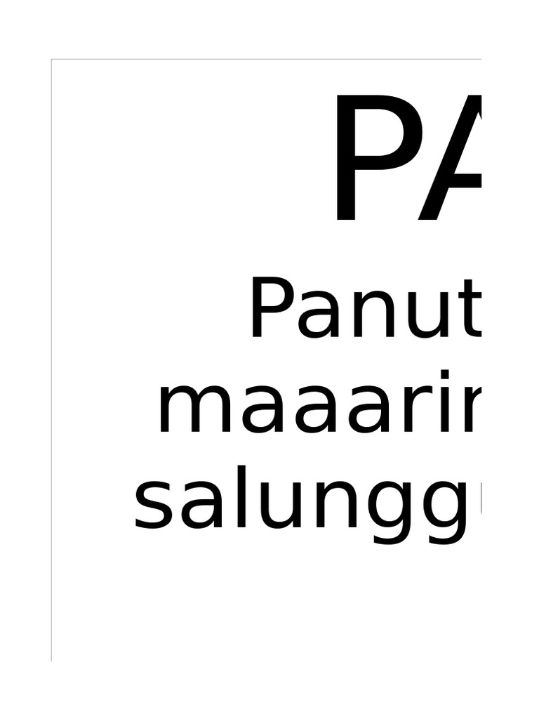 Tarpapel Pagpapalit NG Tunog | PDF