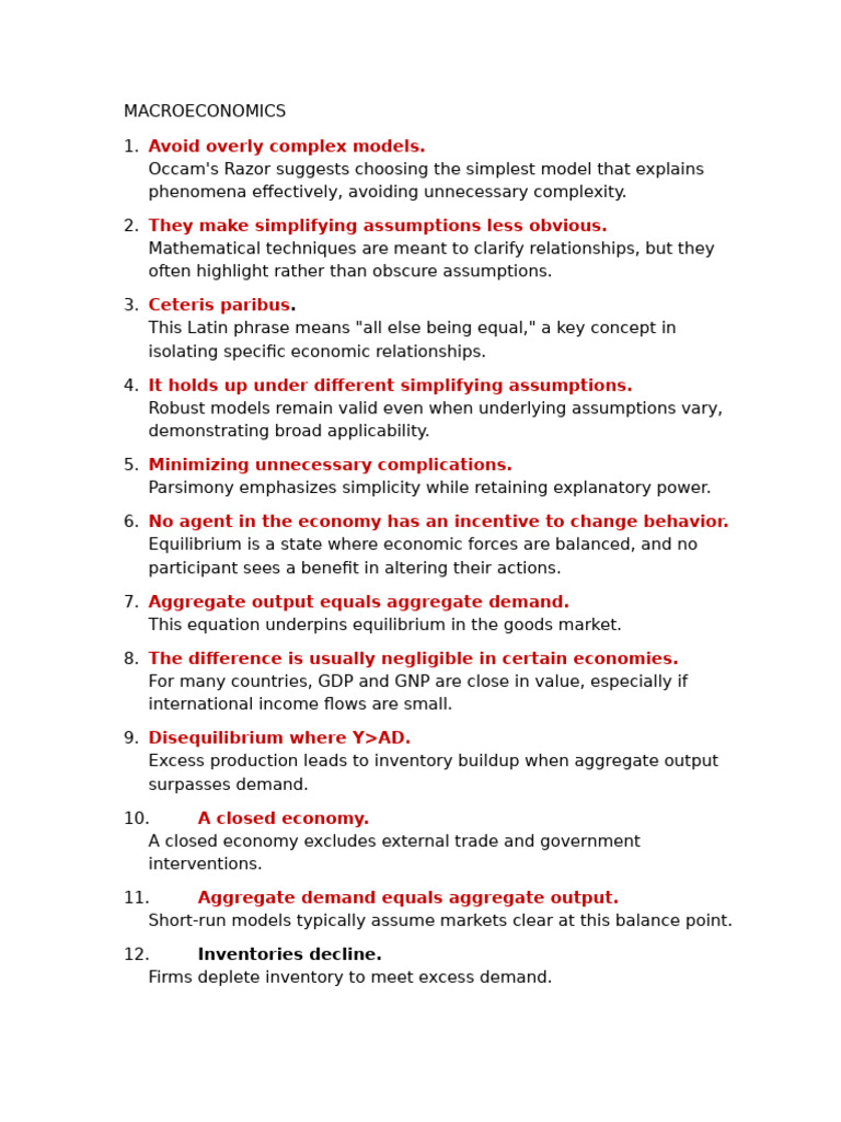 Macroeconomics Pdf Government Budget Balance Central Banks
