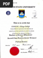 NYSC Registration Form Template 2025 | PDF