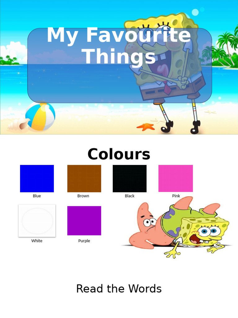 04 My Favourite Things | PDF